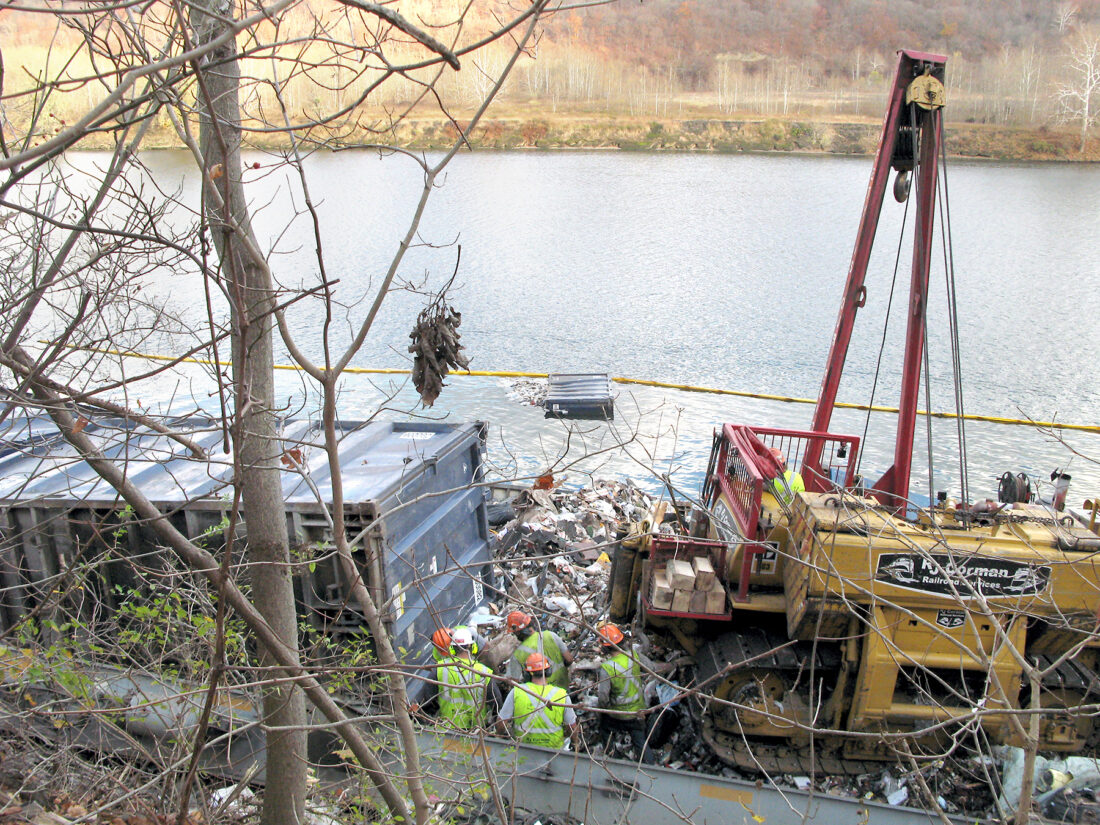 Train derailment causes problems near Costonia | News, Sports, Jobs ...